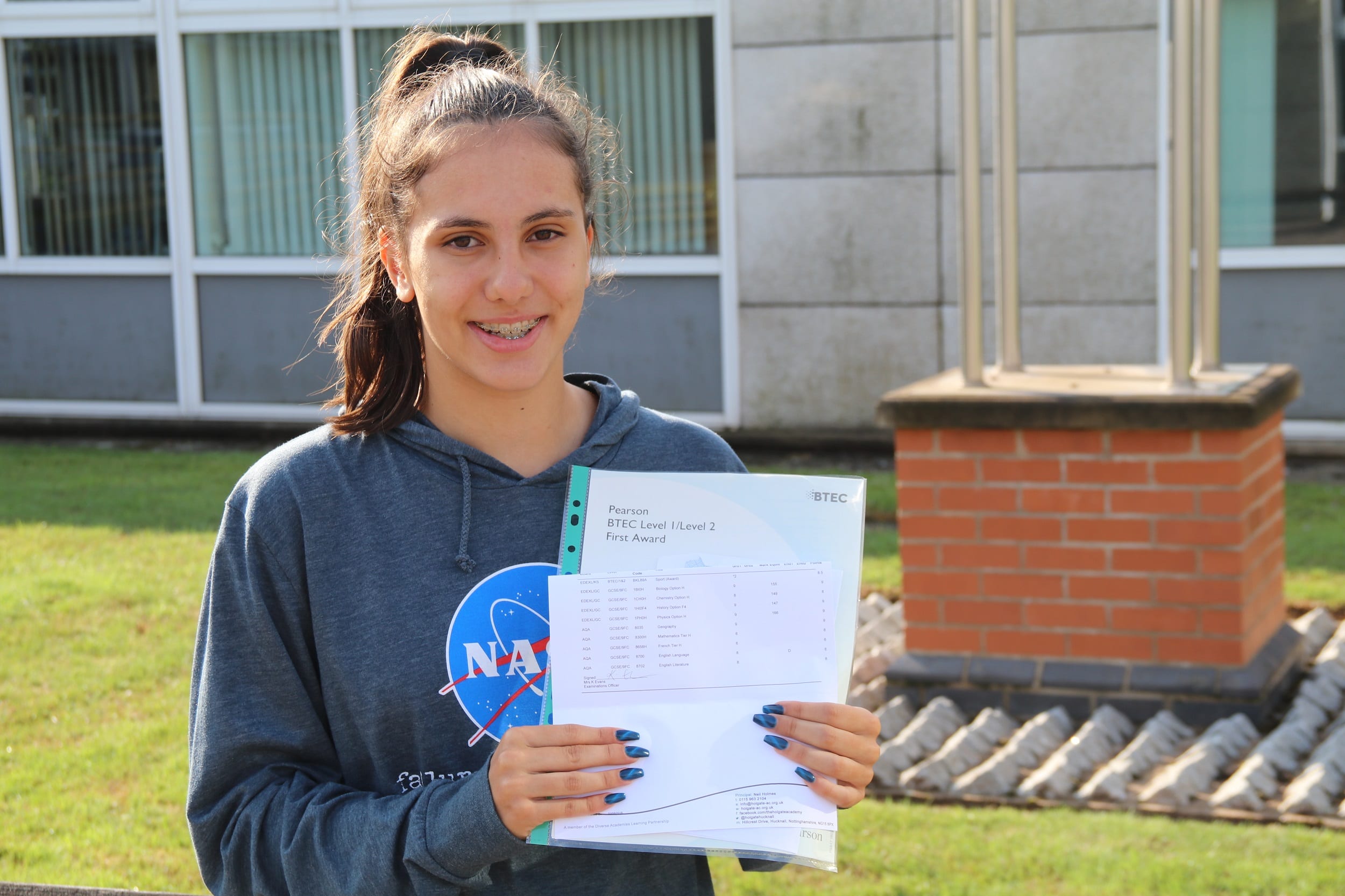 Holgate students celebrate as GCSE results revealed - The Holgate Academy