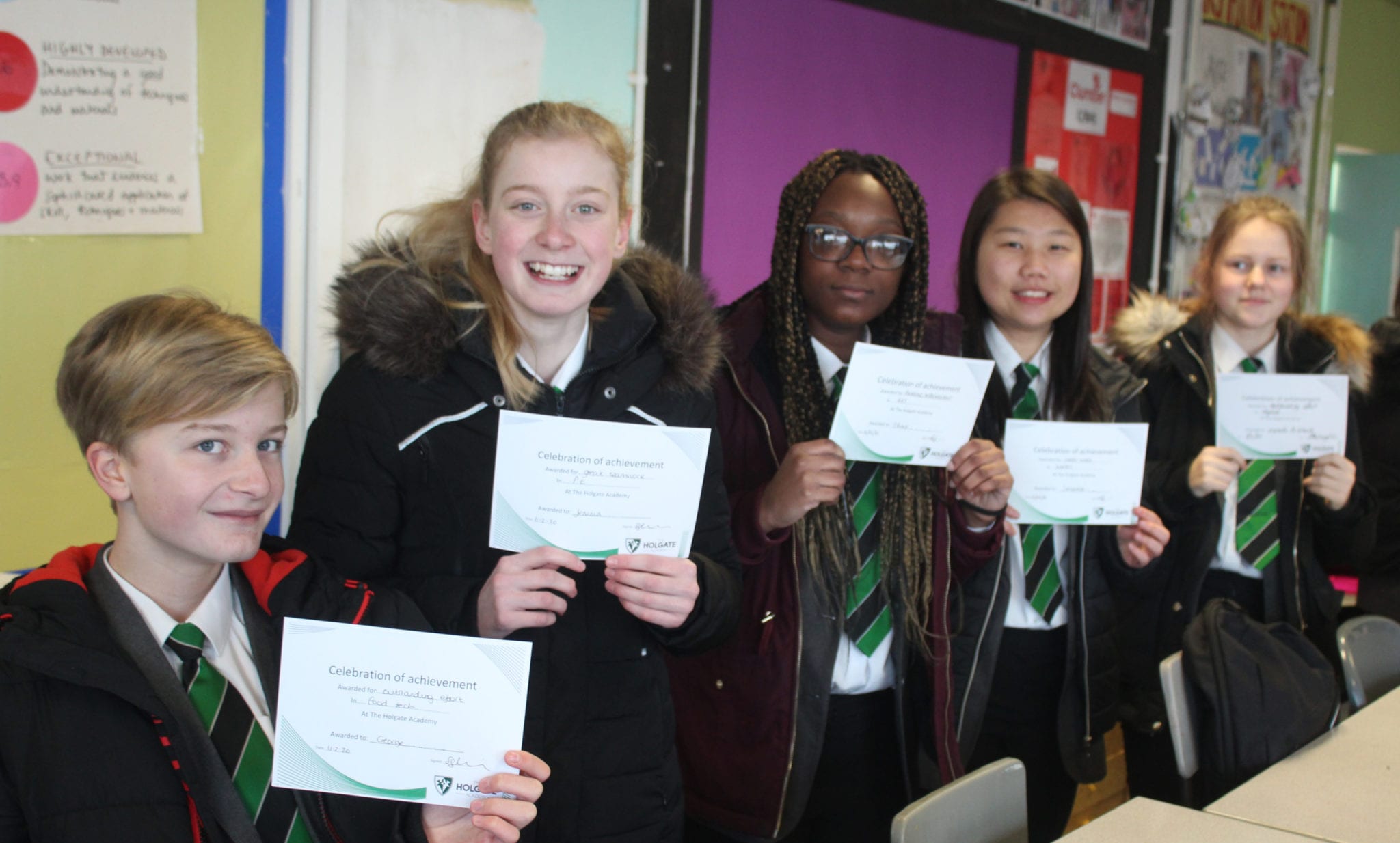Students celebrated for effort and determination - The Holgate Academy