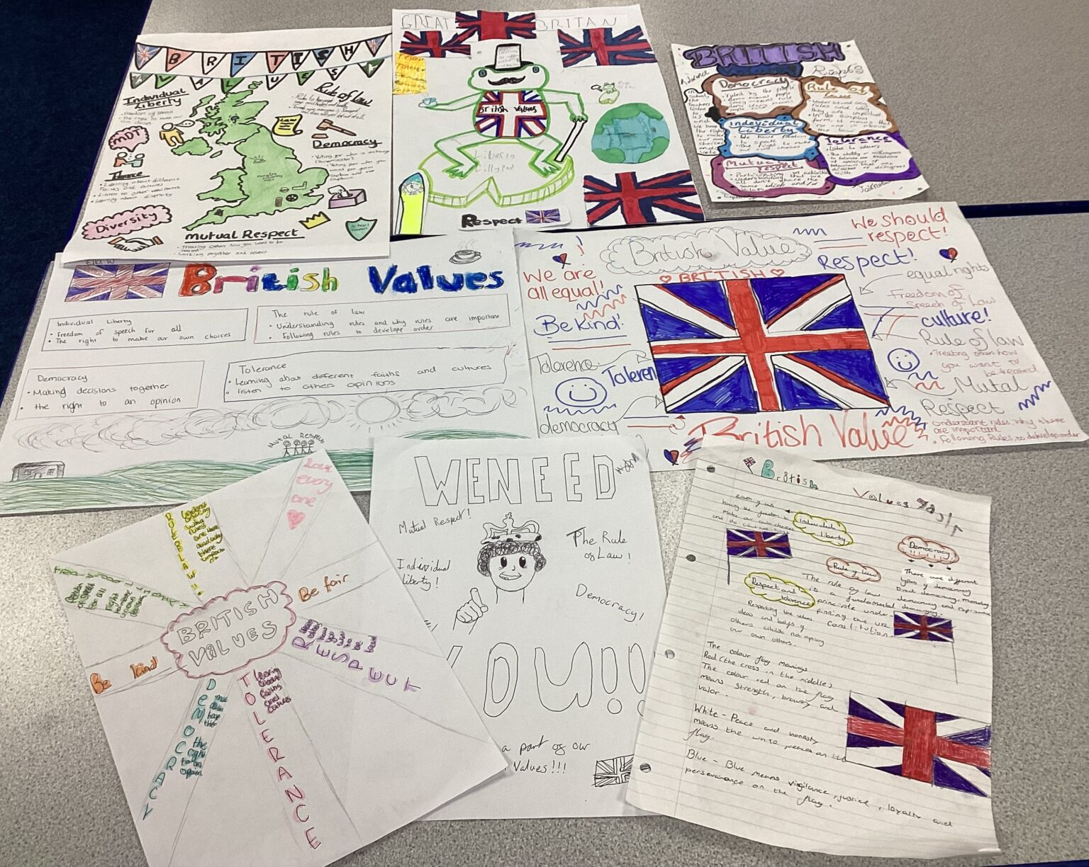 British values inspire poster competition - The Holgate Academy