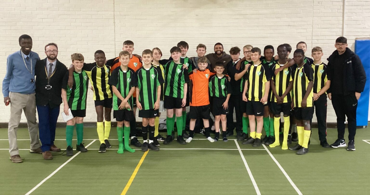 Notts County FC players visit our football club students - The Holgate ...