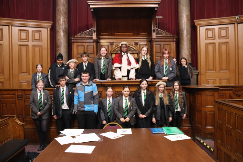Year 8 school visit to the National Justice Museum - The Holgate Academy